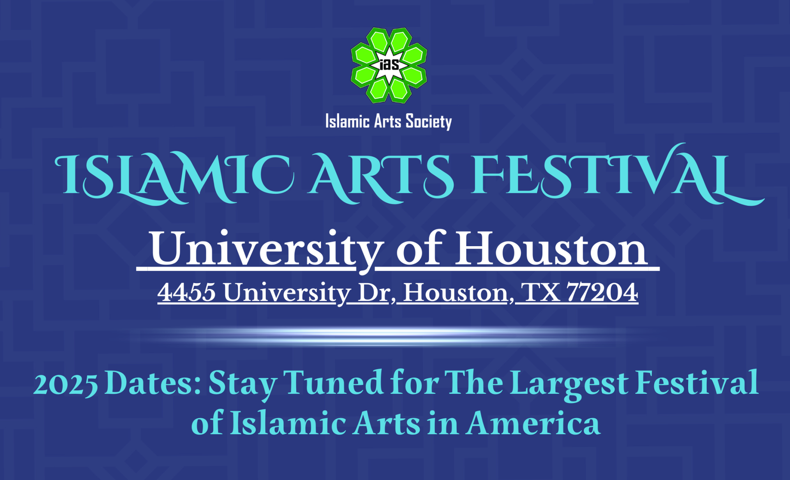 11th Islamic Arts Festival - Islamic Arts Society