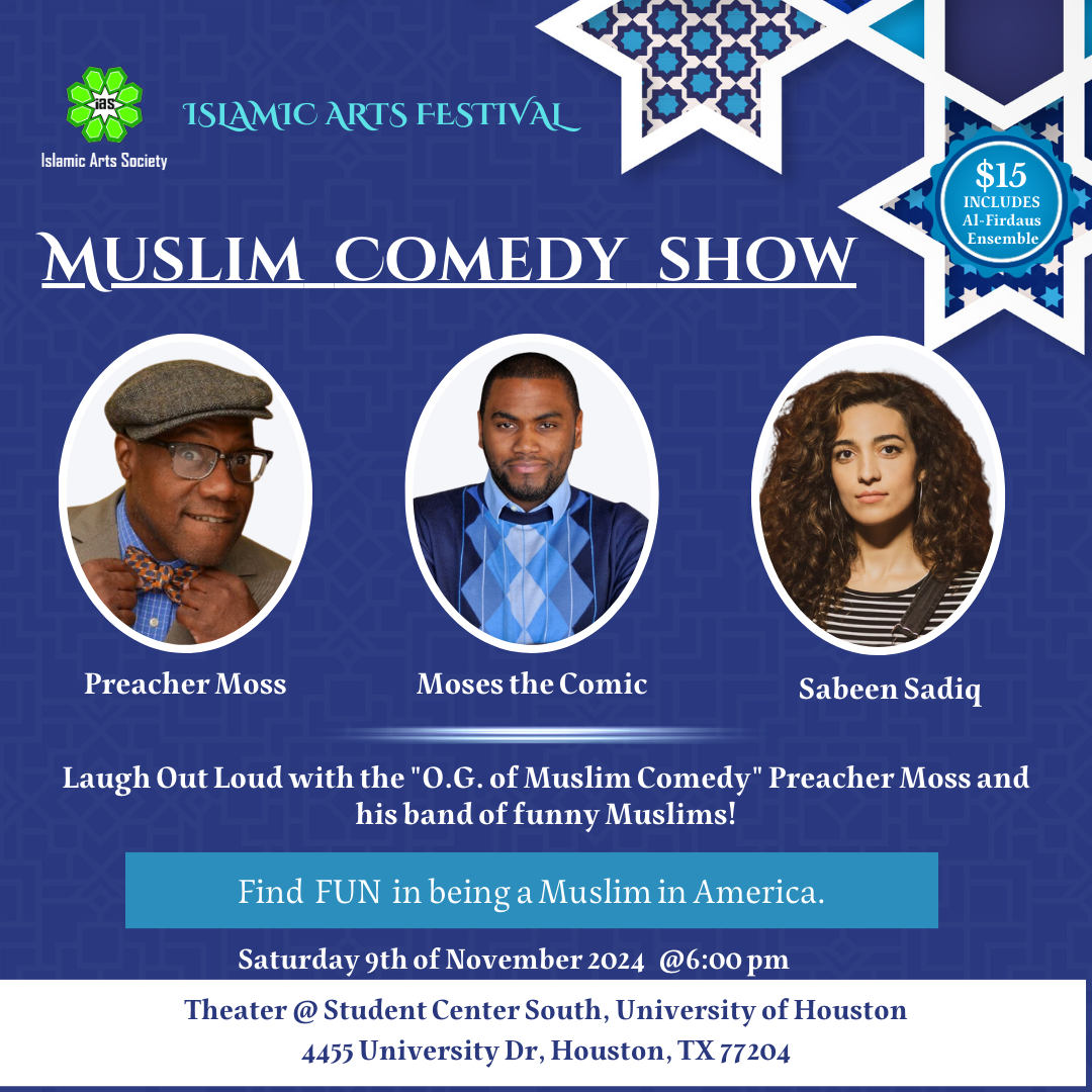 Muslim Comedy Show 2024 - Islamic Arts Society