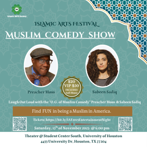 Muslim Comedy Show 2025 - Islamic Arts Society